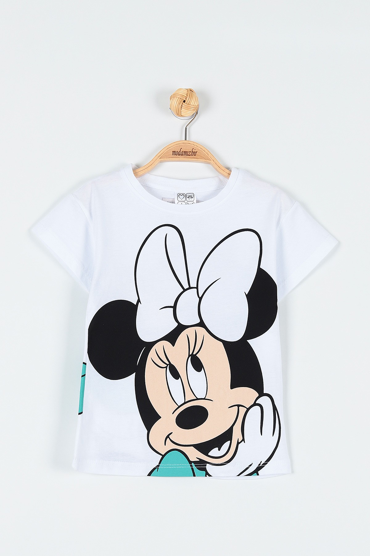 Bej (4-12 Yaş ) Fare Baskılı Sırt Detaylı Kız Çocuk takım 178079