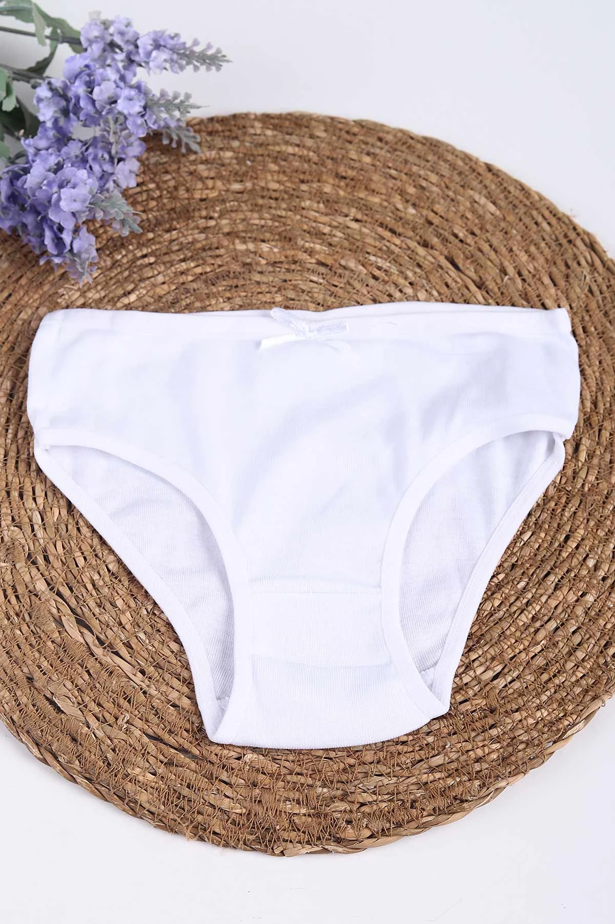 Beyaz (2-11 Yaş) Fiyonklu Kız Çocuk Külot 233374 | ModamızBir ...