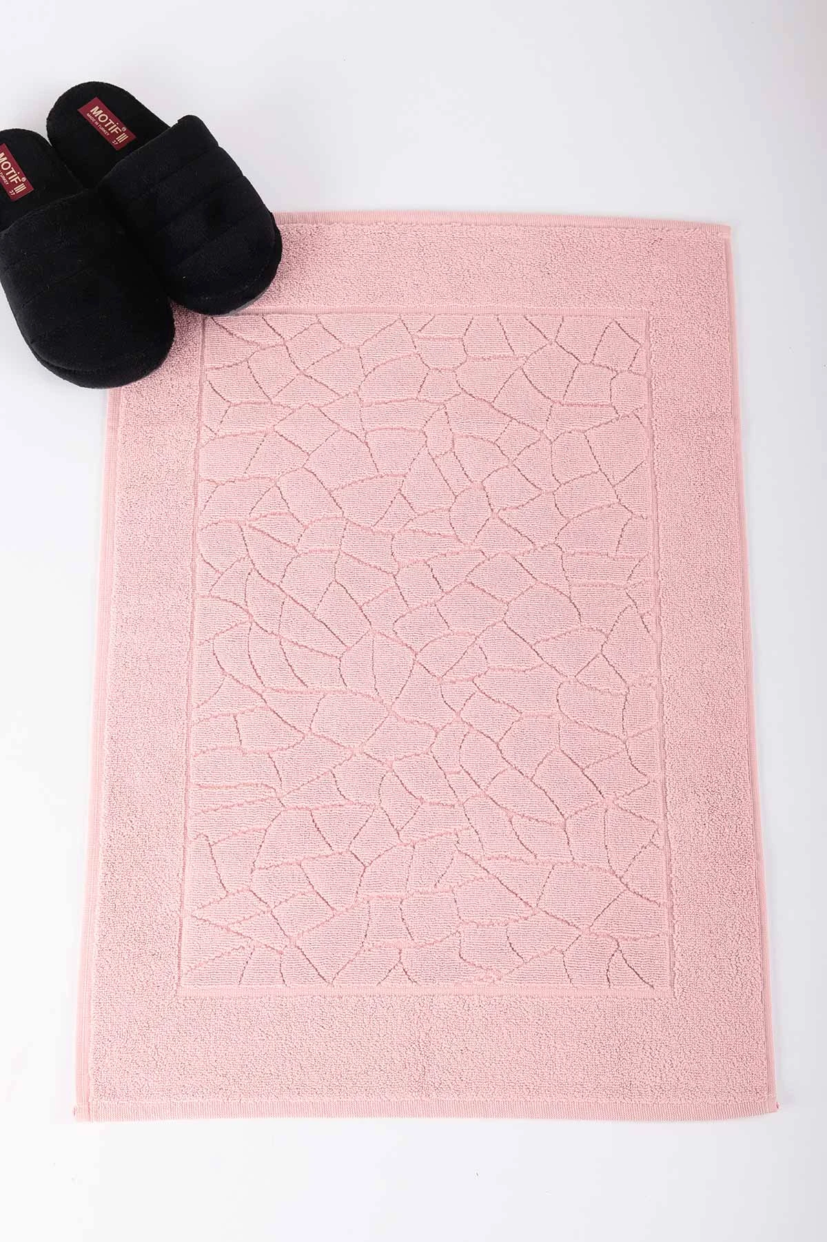 Pudra 50x70 Desenli Ayak Havlusu 224908 | Fiyat: 59.99 TL | Modamizbir.Com