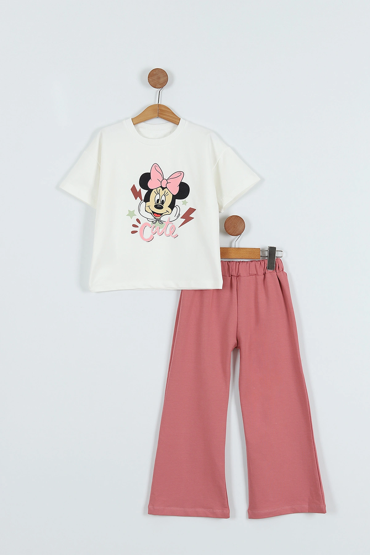 Gül Kurusu (6-9 Yaş) Baskılı İspanyol Paça Kız Çocuk Takım 278995 ...