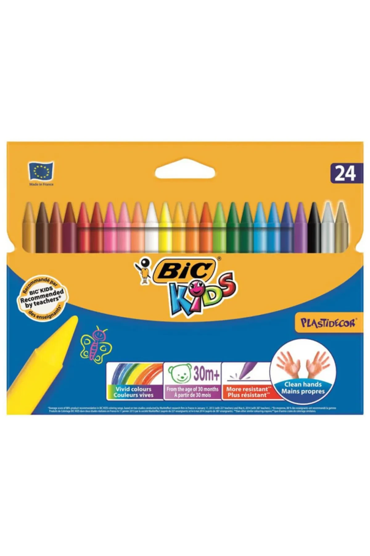 Bic Silinebilir Mum Boya 24'lü Kutu 273986 |89.99 TL Modamizbir ...