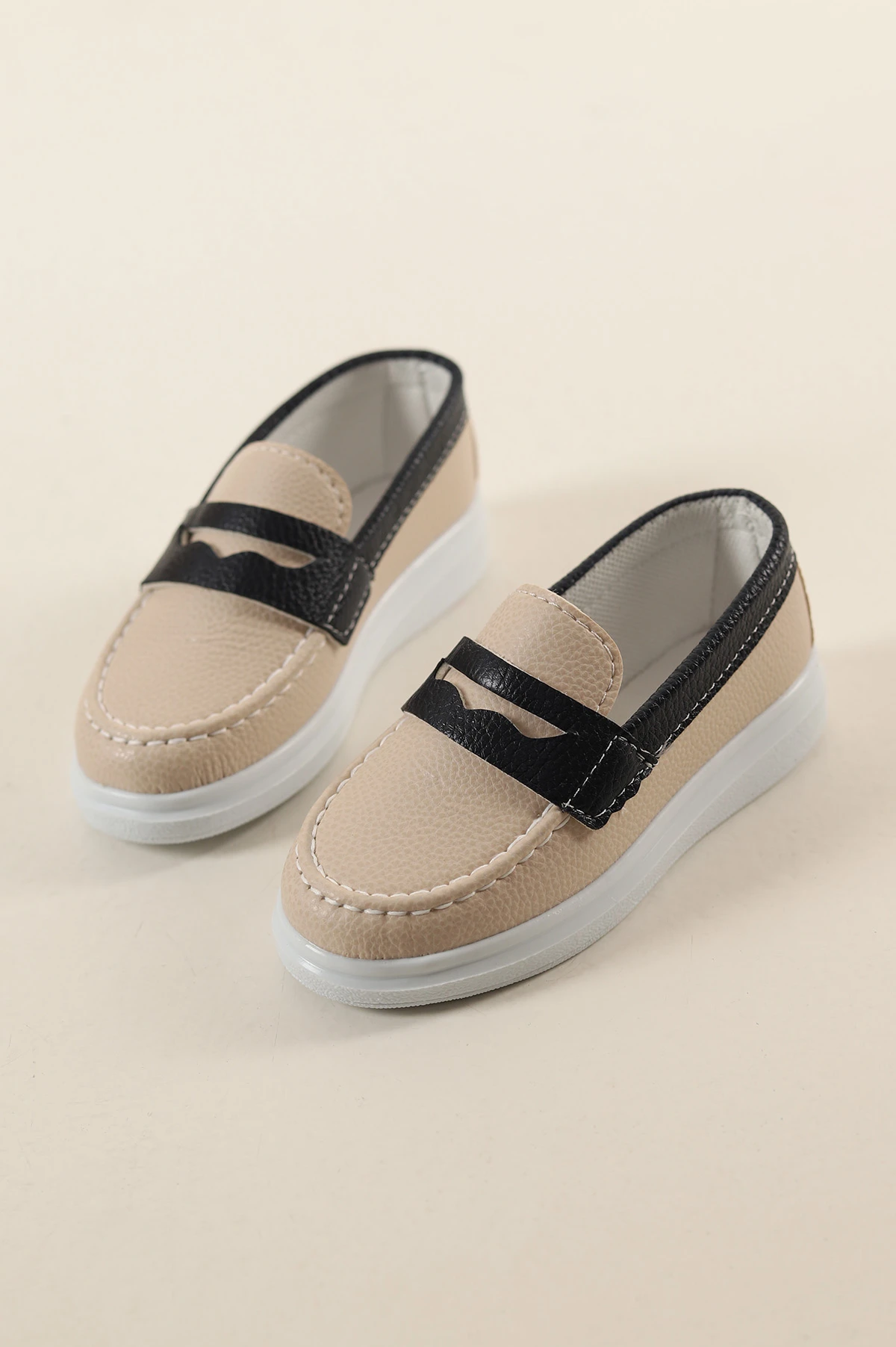 Krem (21-25) Klasik Erkek Bebe Kundura Ayakkabı 269009 | ModamızBir ...