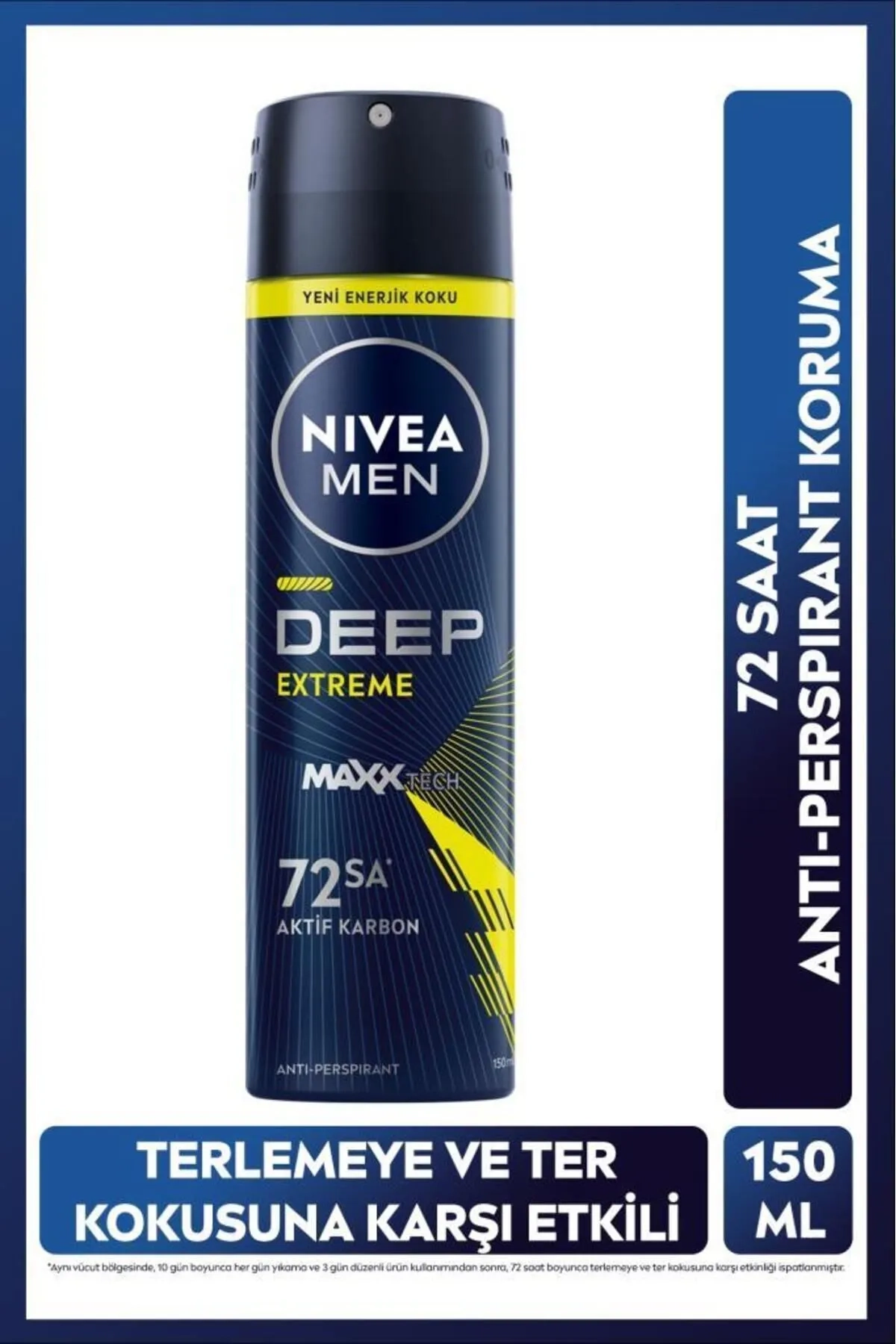 Nivea Men Deo Spray Deep Extreme 150 ml 289630 |119.99 TL Modamizbir ...