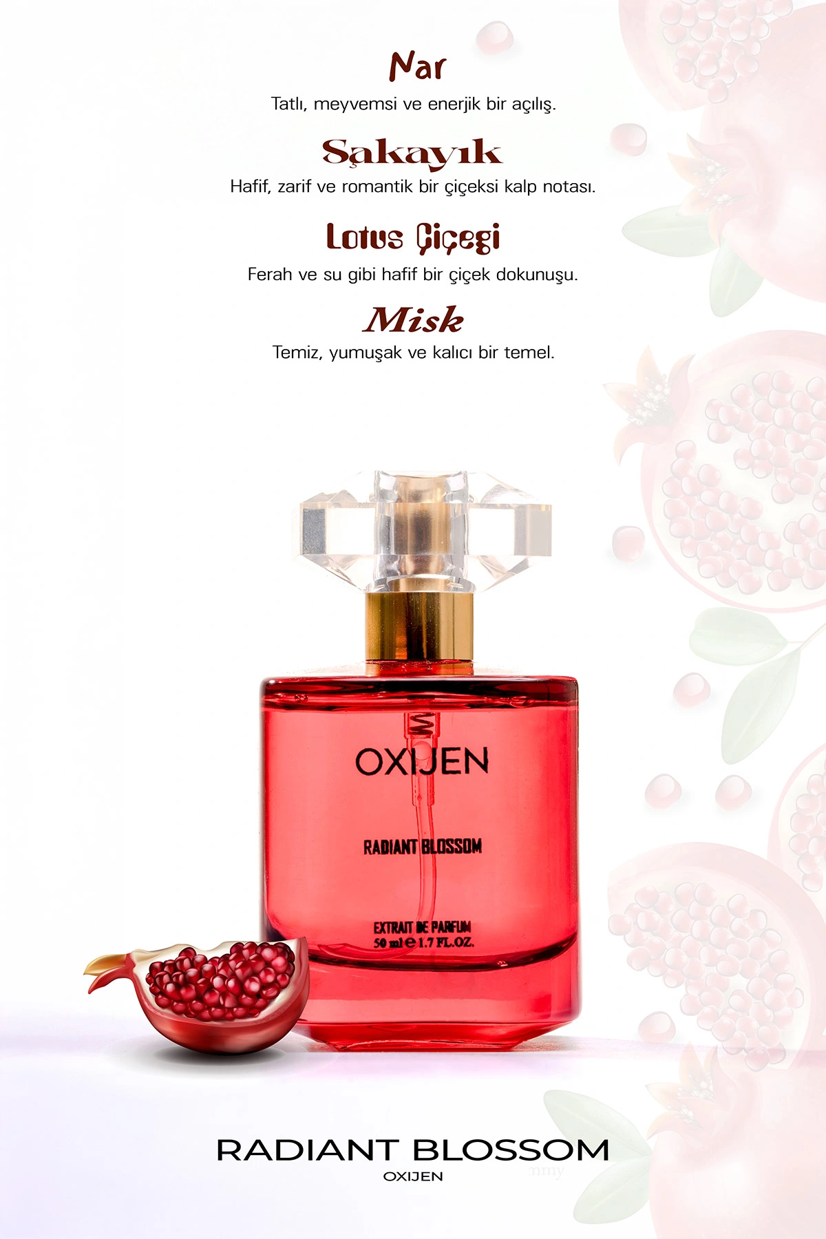Oxijen Radiant Blossom ( VRSACE BRGHT CRYSTL MUADİLİ )50 ml Kadın Parfüm 372820