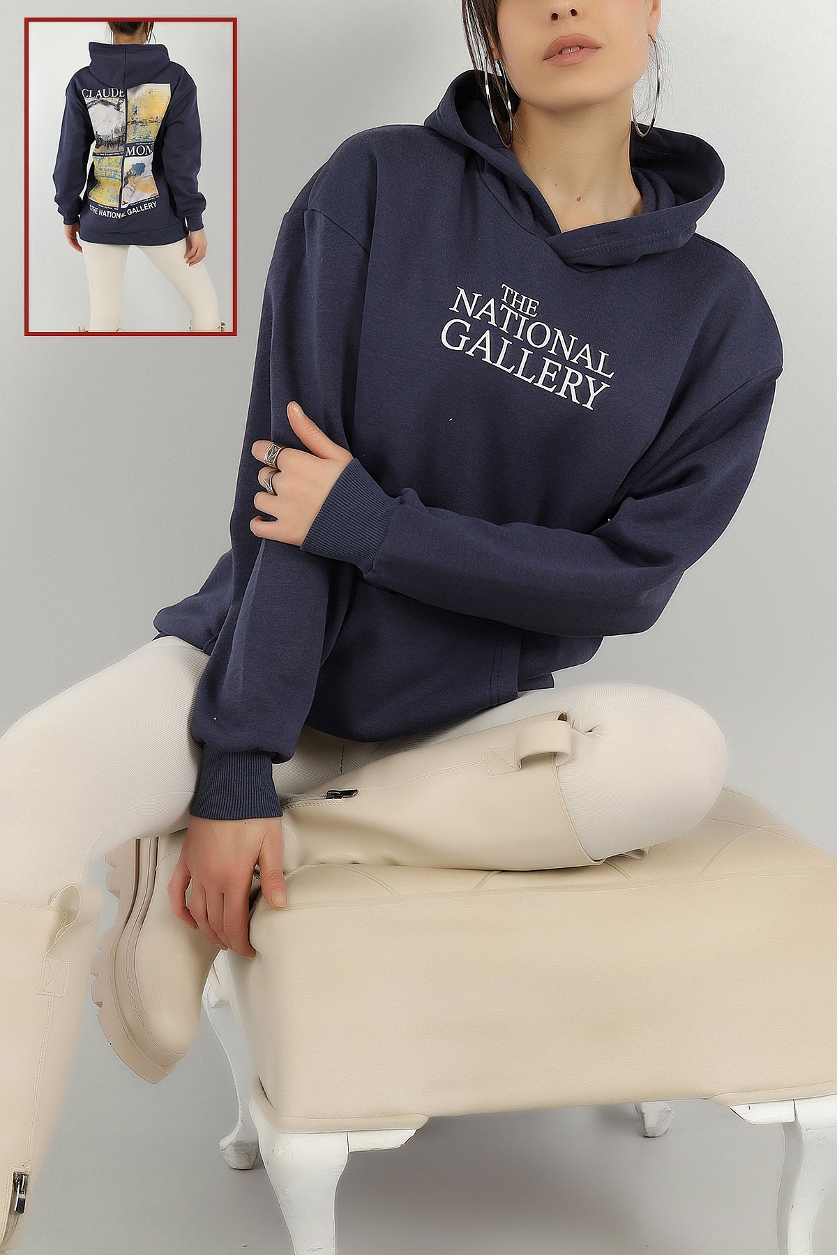 Şardonlu Baskılı Bayan Sweat 144662 | ModamızBir | Modamizbir.Com Şardonlu Baskılı Bayan Sweat 144662 | ModamızBir | Modamizbir.Com