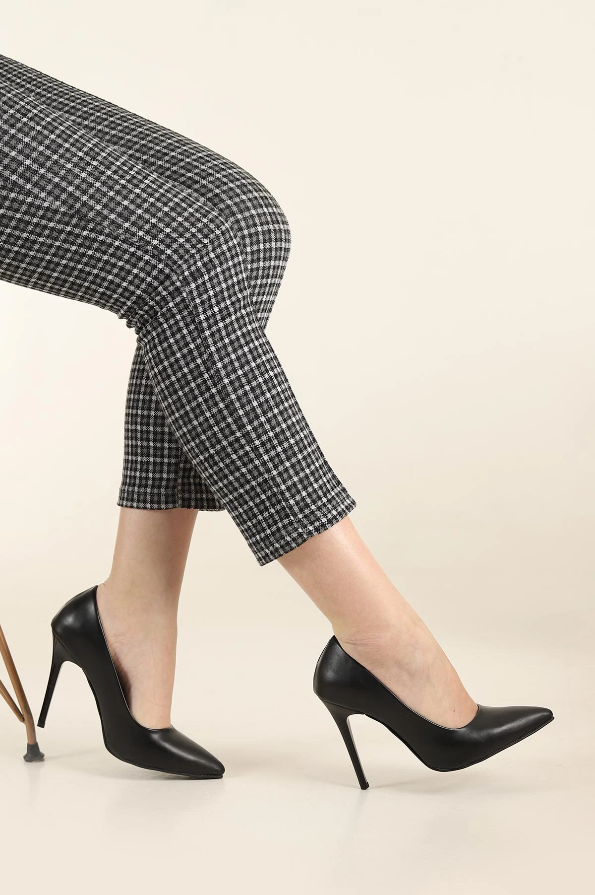 Siyah İnce Topuklu Ayakkabı 245161 | ModamızBir | Modamizbir.Com