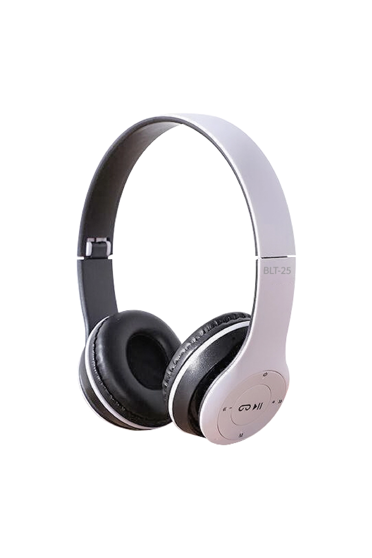 Sunix Wireless 5.0 Stereo Kulak Üstü Bluetooth Kulaklık Beyaz BLT-25 ...