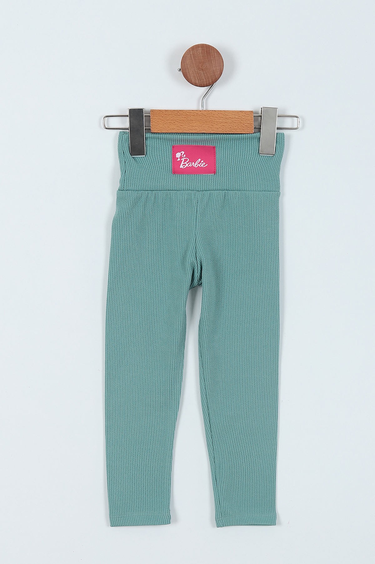 Yeşil (4-12 Yaş) Barbie Armalı Fitilli Kız Çocuk Tayt 216881 ...