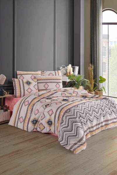 200x220 Cm New Home Çift Kişilik Vip Nevresim Takımı 336732