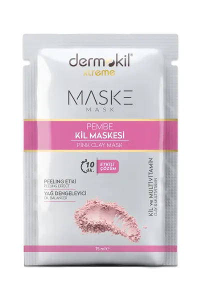Dermokil Pembe Kil Yüz Maskesi 15 ml 288895