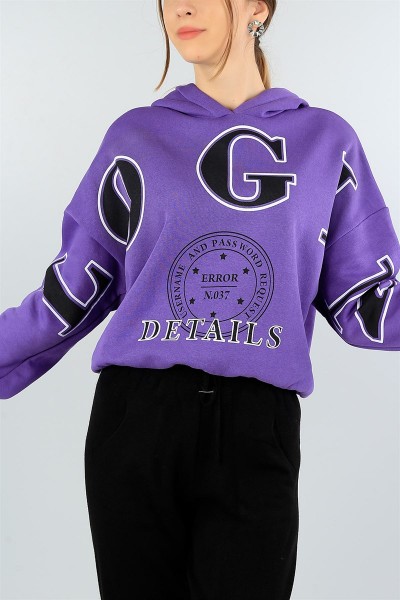 39,95 TL Mor İçi Şardonlu Baskılı Bayan Sweat 43103 | Modamızbir ... 39,95 TL Mor İçi Şardonlu Baskılı Bayan Sweat 43103 | Modamızbir ...