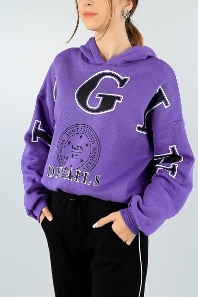 39,95 TL Mor İçi Şardonlu Baskılı Bayan Sweat 43103 | Modamızbir ... 39,95 TL Mor İçi Şardonlu Baskılı Bayan Sweat 43103 | Modamızbir ...