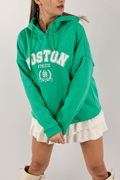 Yeşil Şardonlu Baskılı Bayan Sweat 136819 | ModamızBir | Modamizbir.Com Yeşil Şardonlu Baskılı Bayan Sweat 136819 | ModamızBir | Modamizbir.Com